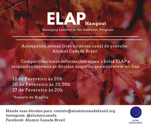 Estão abertas inscrições para candidatos a Bolsa Elap no Canadá — Notícias