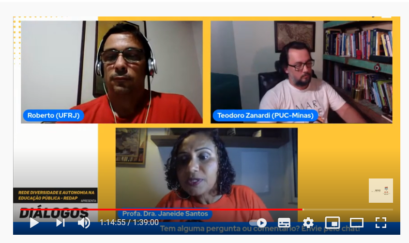 Defesa da Educaçao Pública finaliza projeto de rodas de conversa da ...