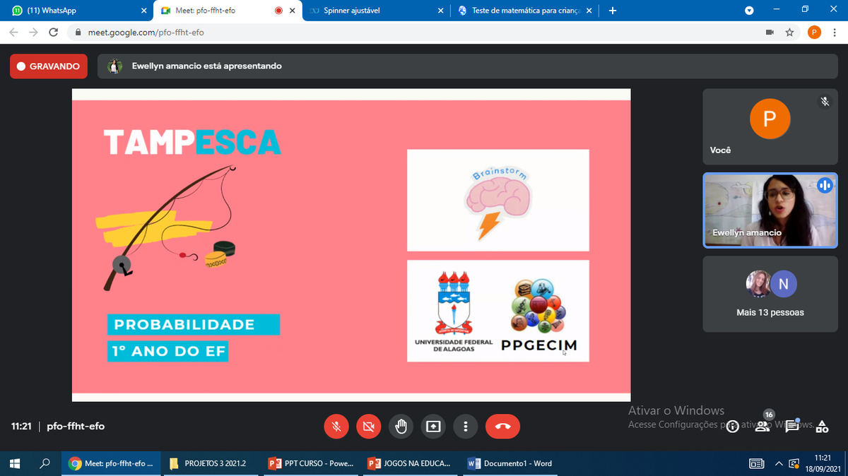 Mestranda do Cedu ministra curso de formação na federal do ABC Paulista ...