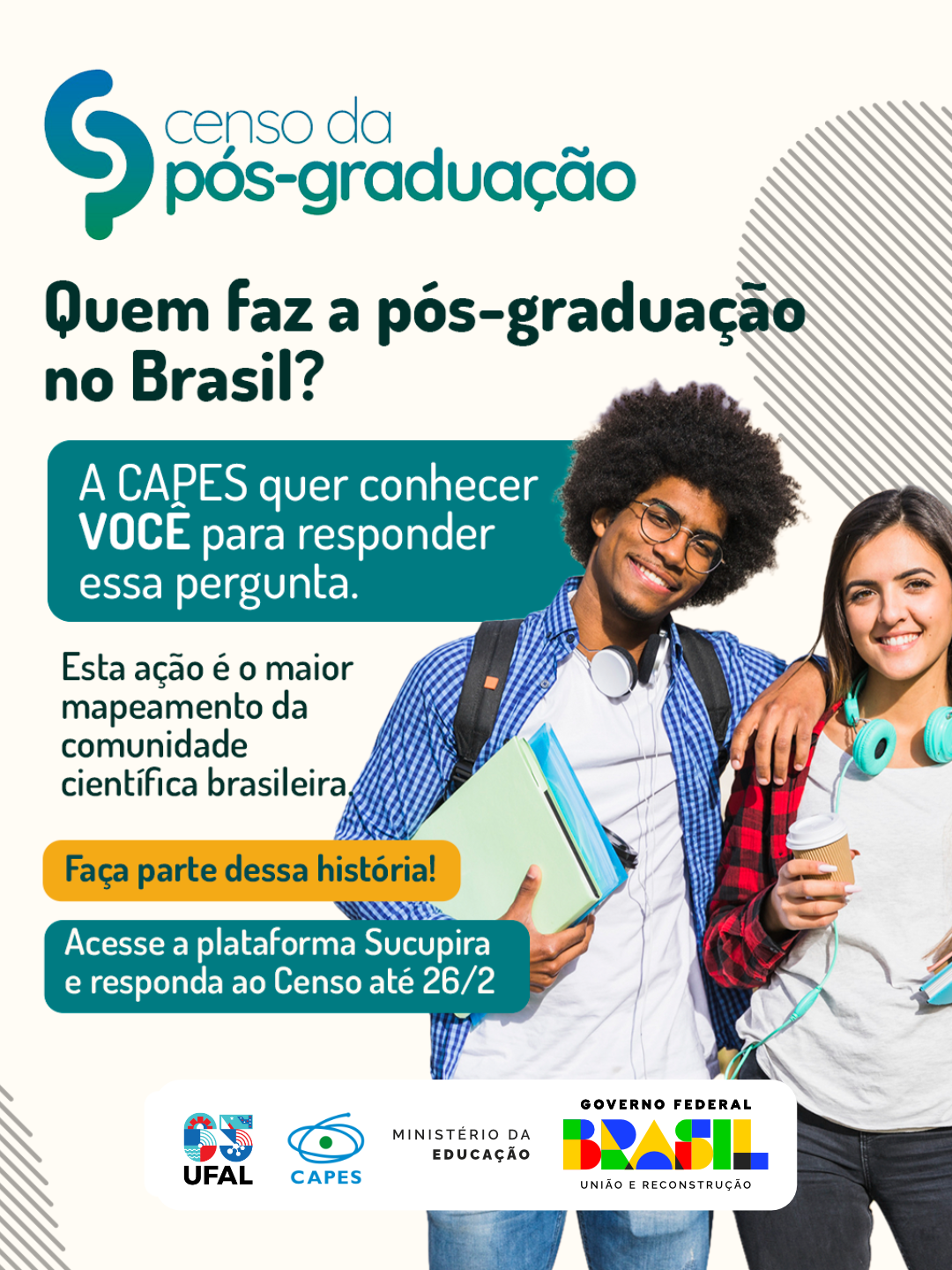 Censo da Pós-Graduação da Capes deve ser respondido até 26 de fevereiro ...