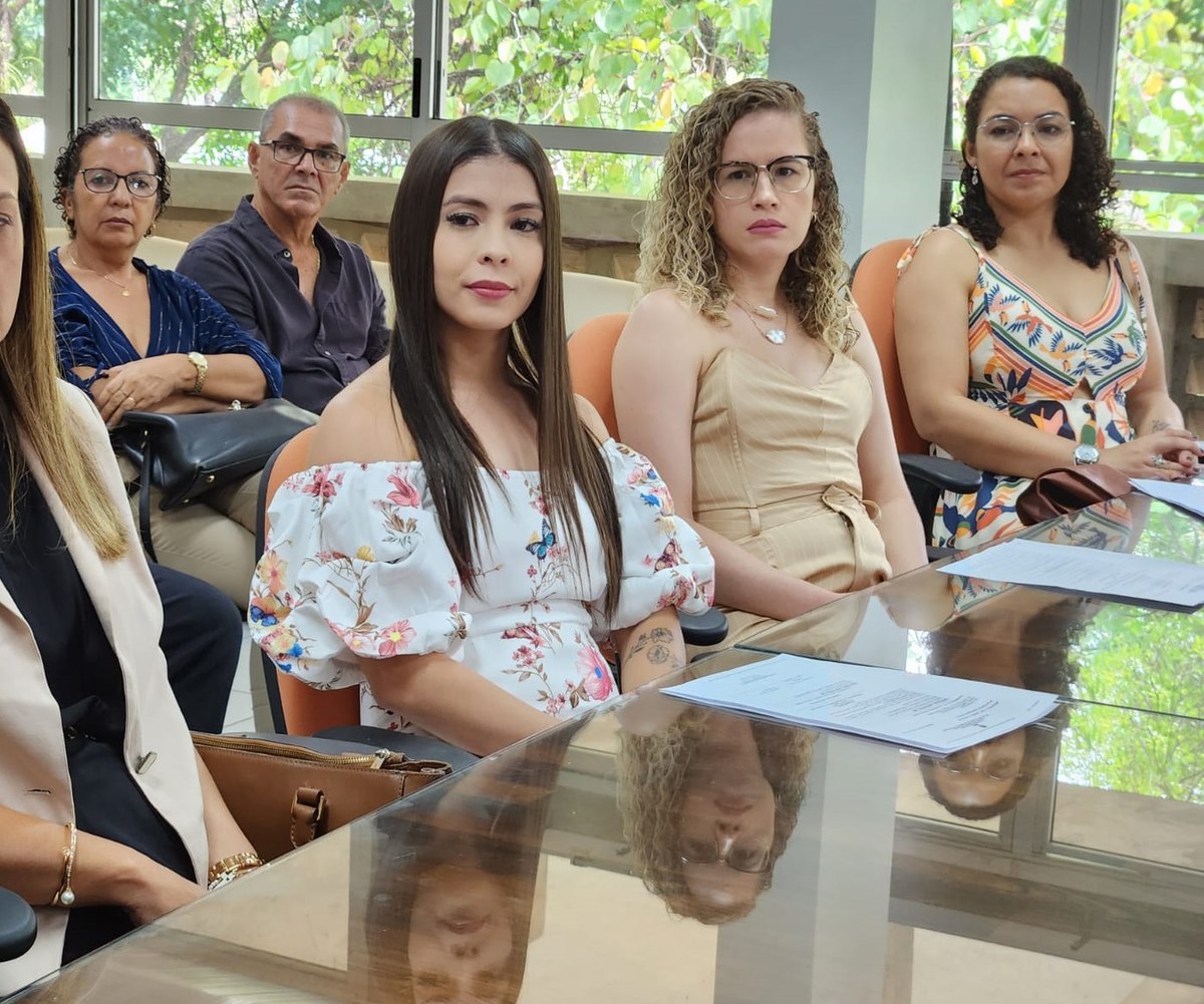 As mais novas professoras Laise Lima, Mirella Kalyne e Layana ...