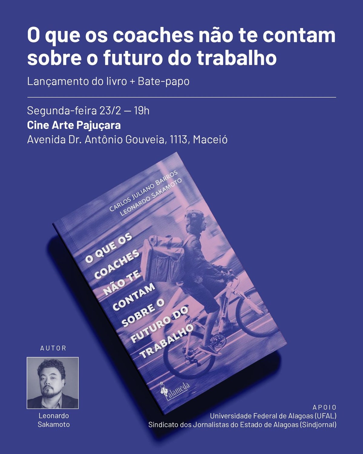 Jornalista Leonardo Sakamoto lança livro em Maceió na segunda, dia 23 ...