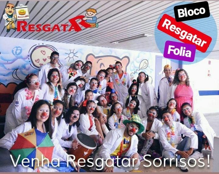 Bloco Resgatar Folia leva alegria ao Hospital Universitário — Notícias