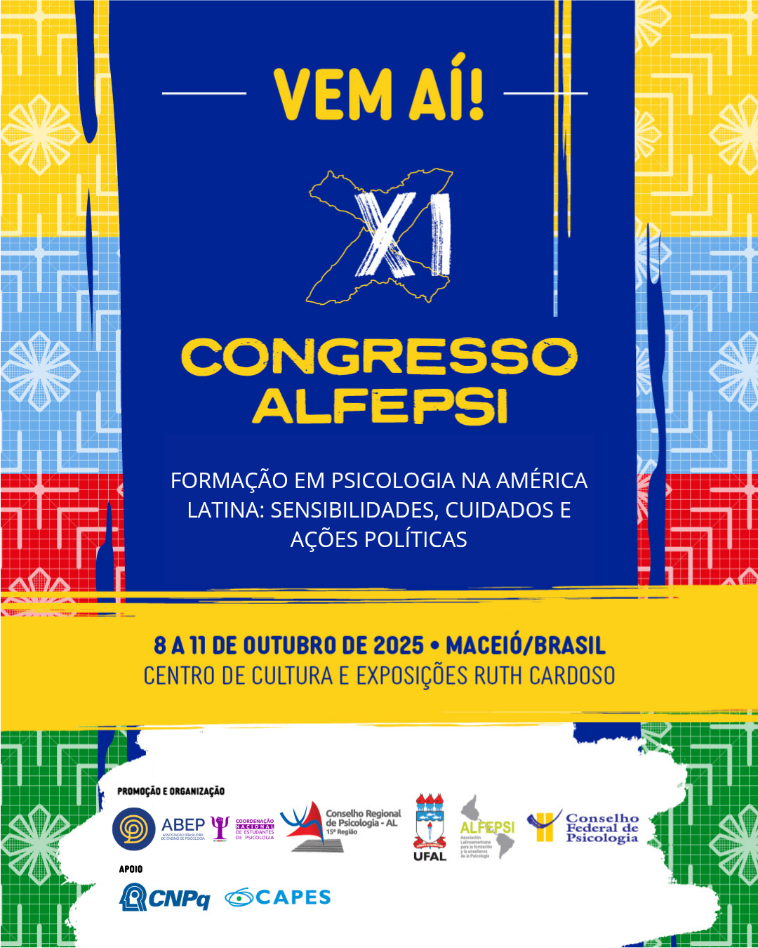 Ufal é parceira do maior congresso de psicologia latino-americana ...
